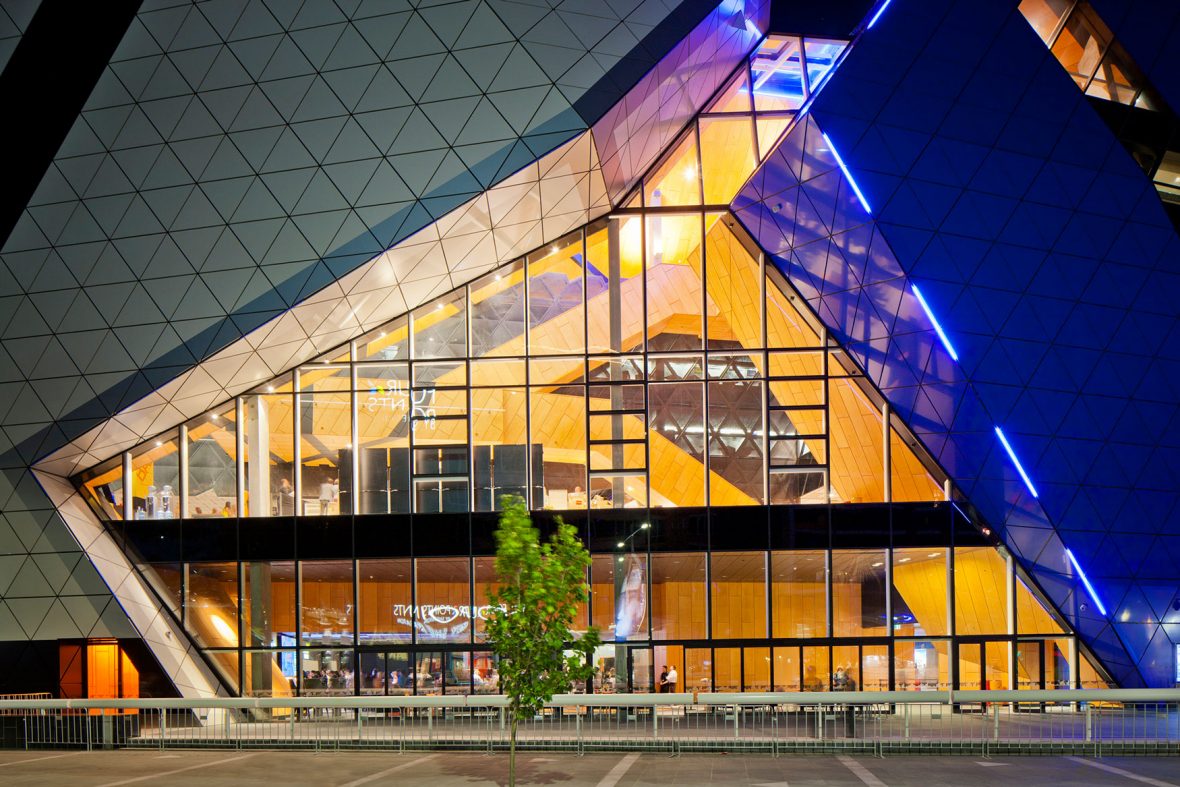 Perth Arena | Our Powder Coat Colours Used by Perth Arena
