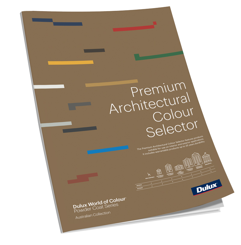 New Premium Architectural Colour Selector - Dulux Powder Coatings