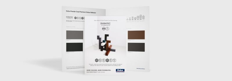 New Duratec Elements Colour Selector available now